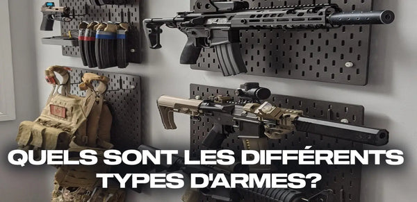 Quels sont les différents types d'armes ? La Liste - Surplus Militaires®